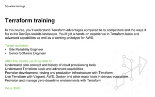 Squadex DevOps Trainings | PPTX