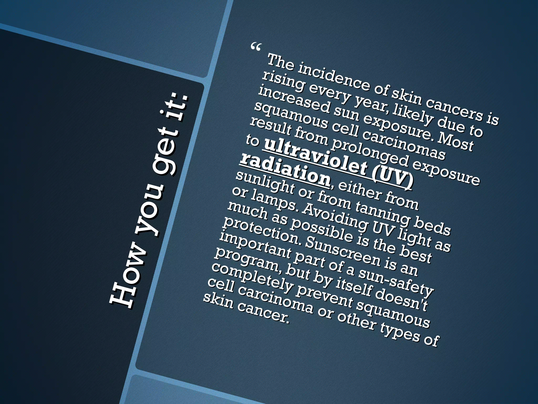 Squamous Cell Carcinoma by Dr. Ashfaq Afridi | PPT