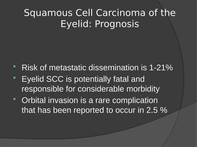 Conjunctival Squamous Cell Carcinoma | PDF | Eye and Vision Conditions ...
