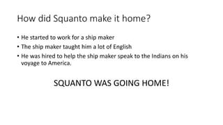 Squanto | PPTX