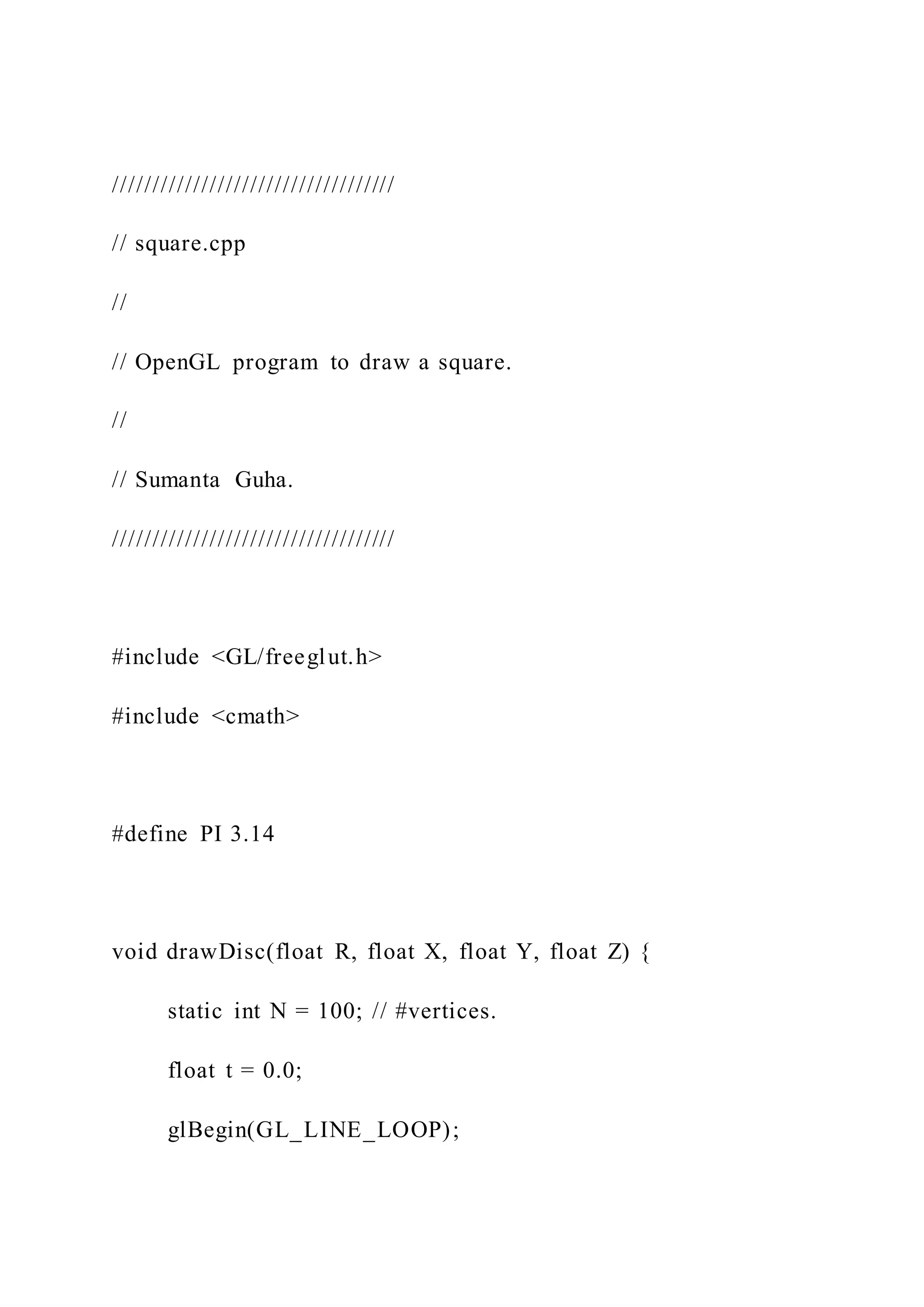 square.cpp Open | DOCX