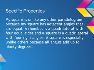Square: Parallelogram Story | PPT