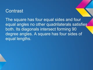 Square: Parallelogram Story | PPT