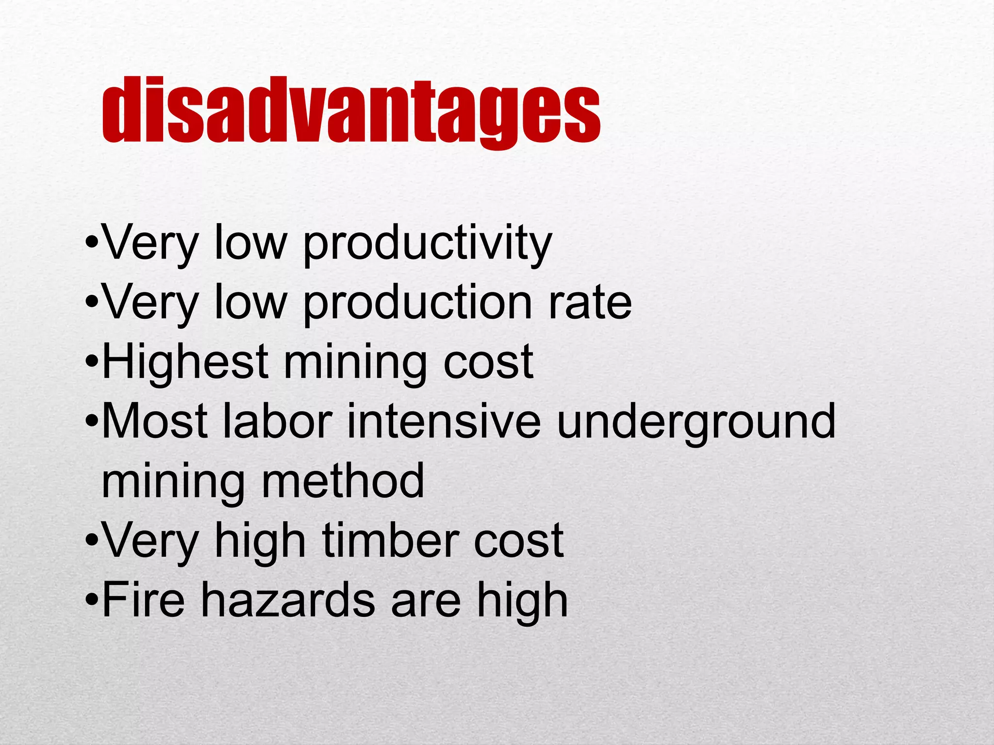 Square set stoping | PDF