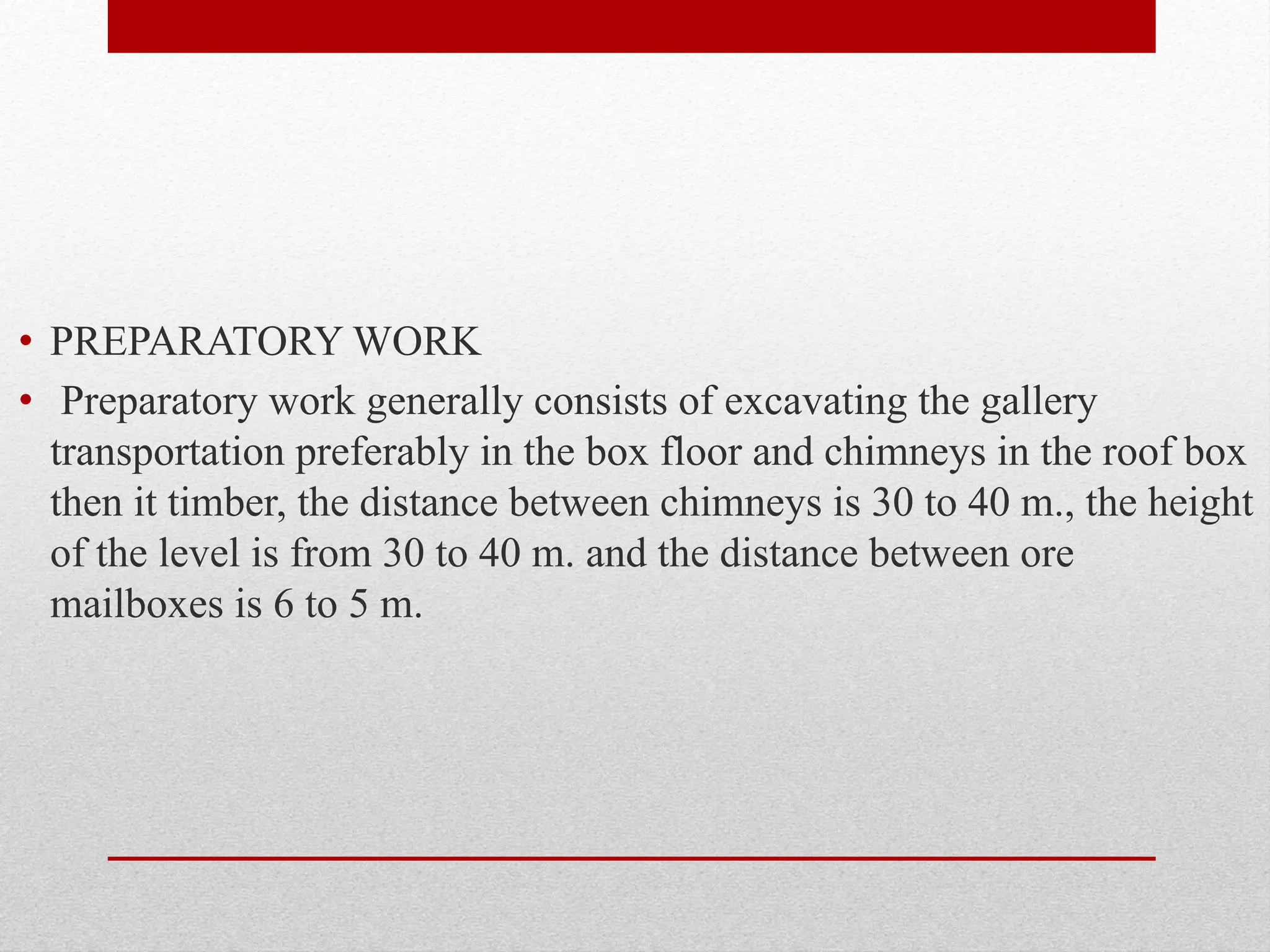 Square set stoping | PDF