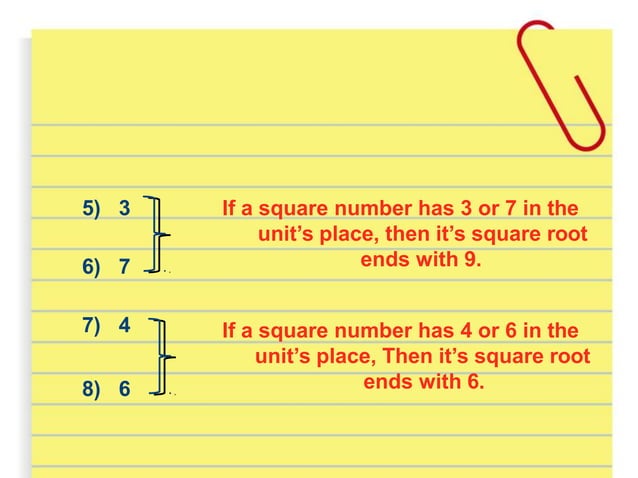 square and square root class8.pptx | Physics | Science