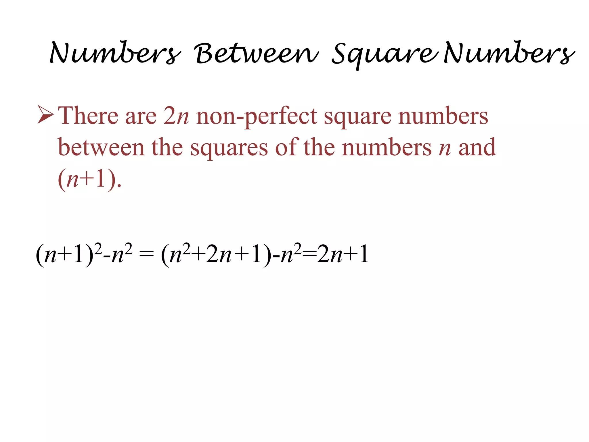 Square and square roots viii | PPTX