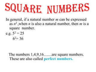 Square and square roots viii | PPTX