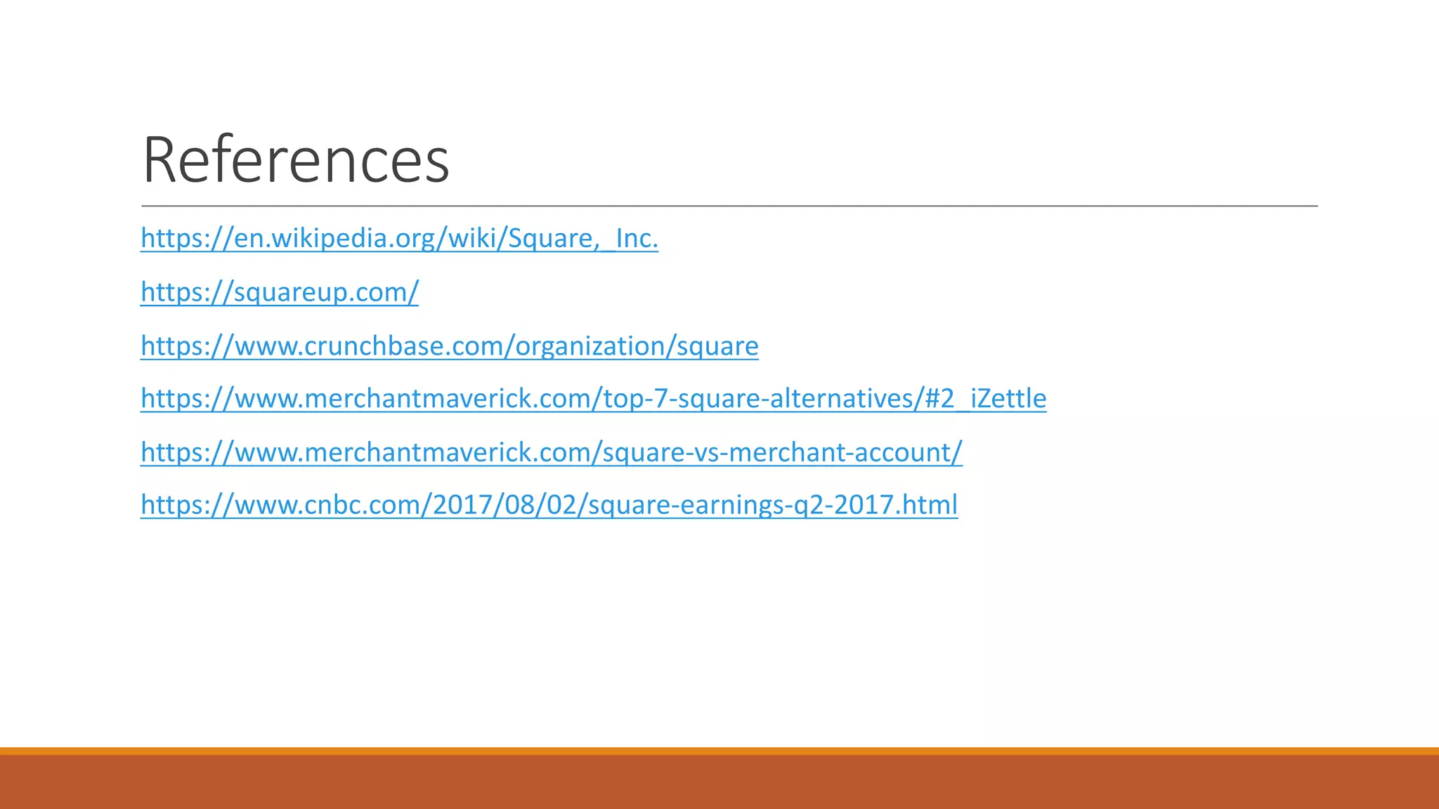 Square Company Presentation | PPT