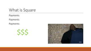 Square Company Presentation | PPT