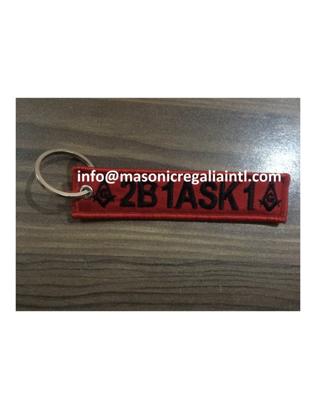 Master Mason Key Chain | PDF
