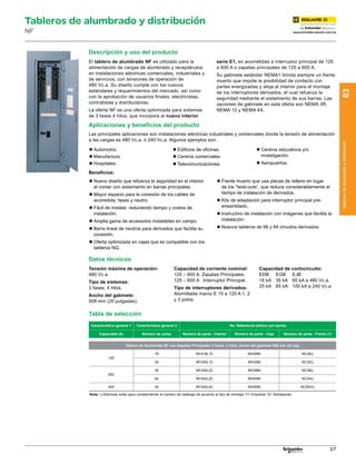 Square d catalogo completo | PDF