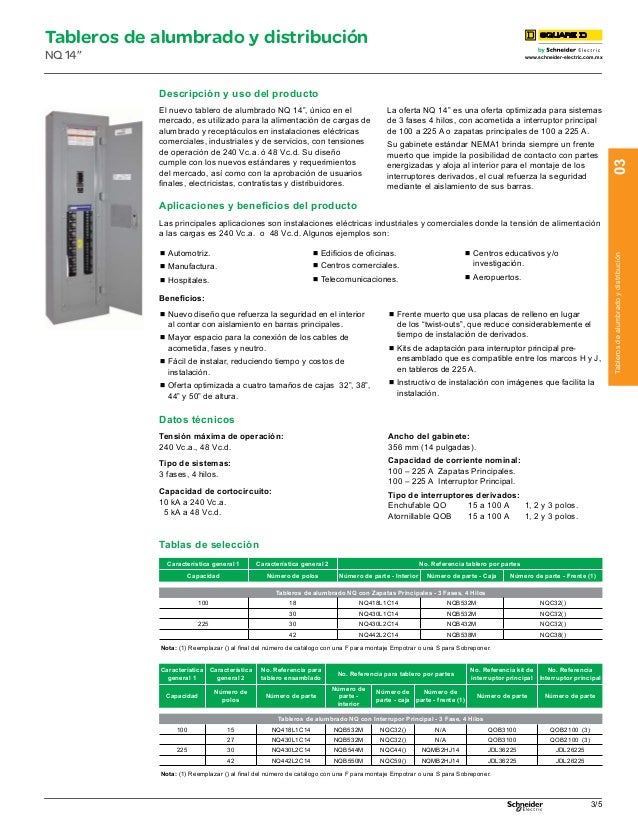 Square d catalogo completo