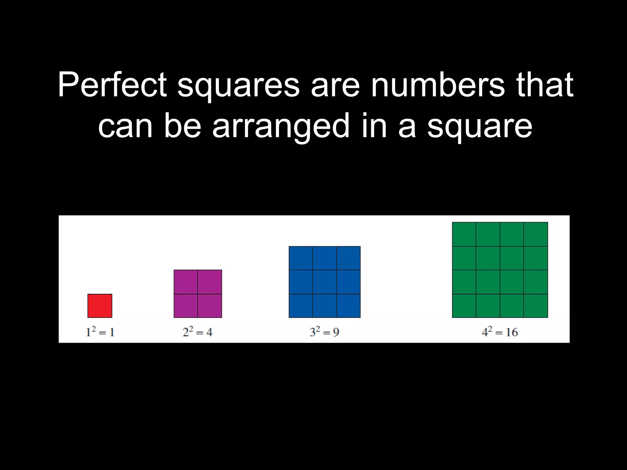 Square Numbers (Gold) | PPT