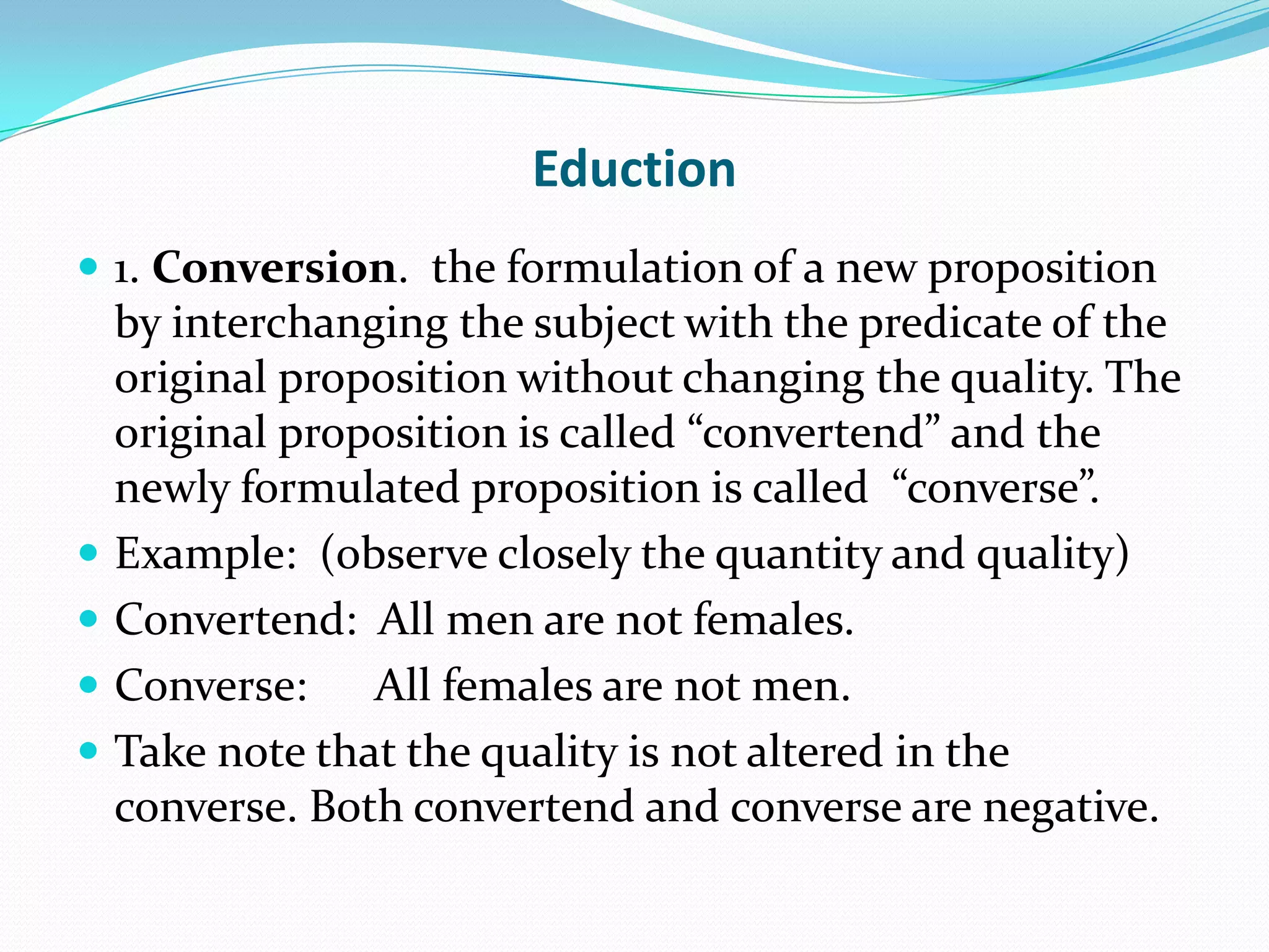 Square of opposition | PPTX