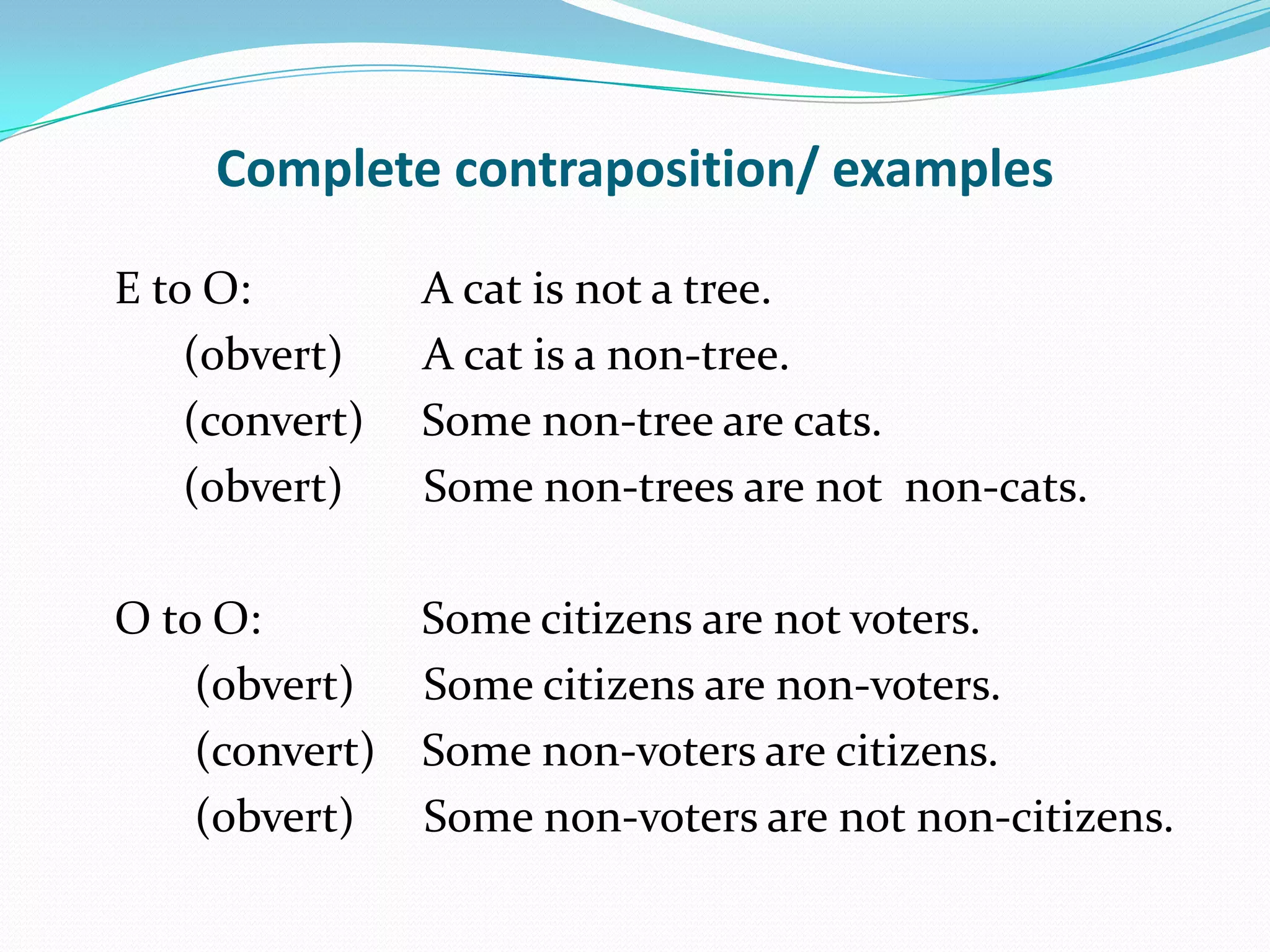 Square of opposition | PPTX