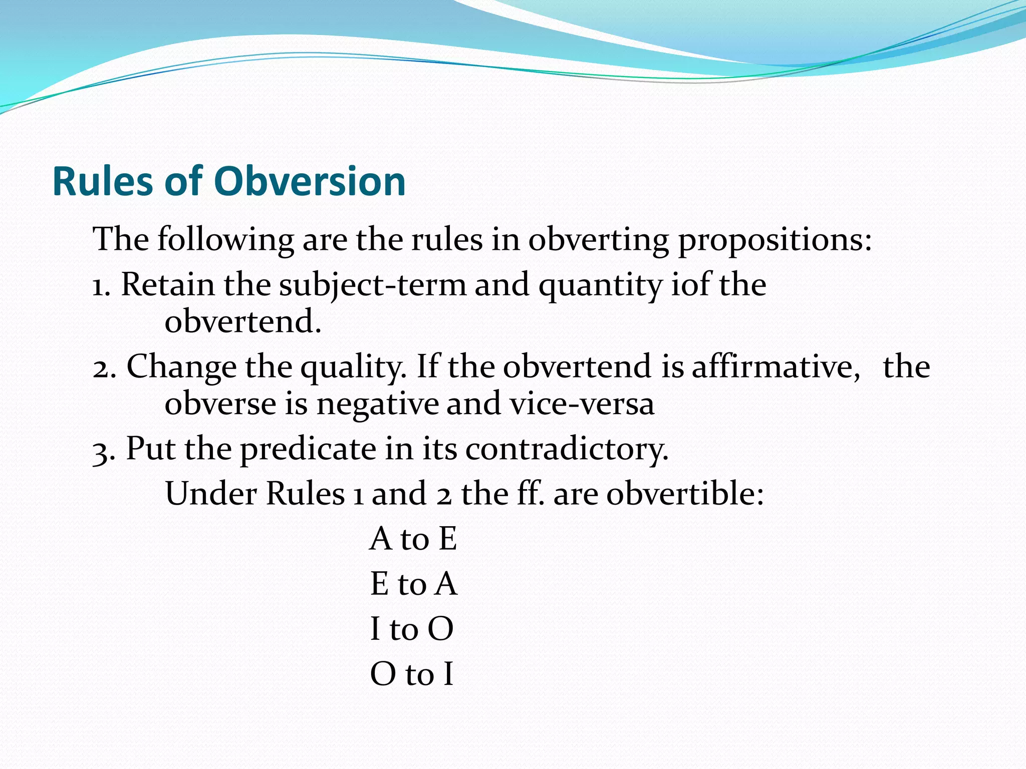 Square of opposition | PPTX