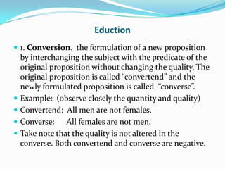 Square of opposition | PPTX