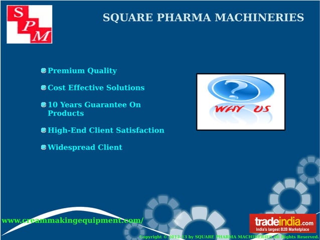 SQUARE PHARMA MACHINERIES | PPT