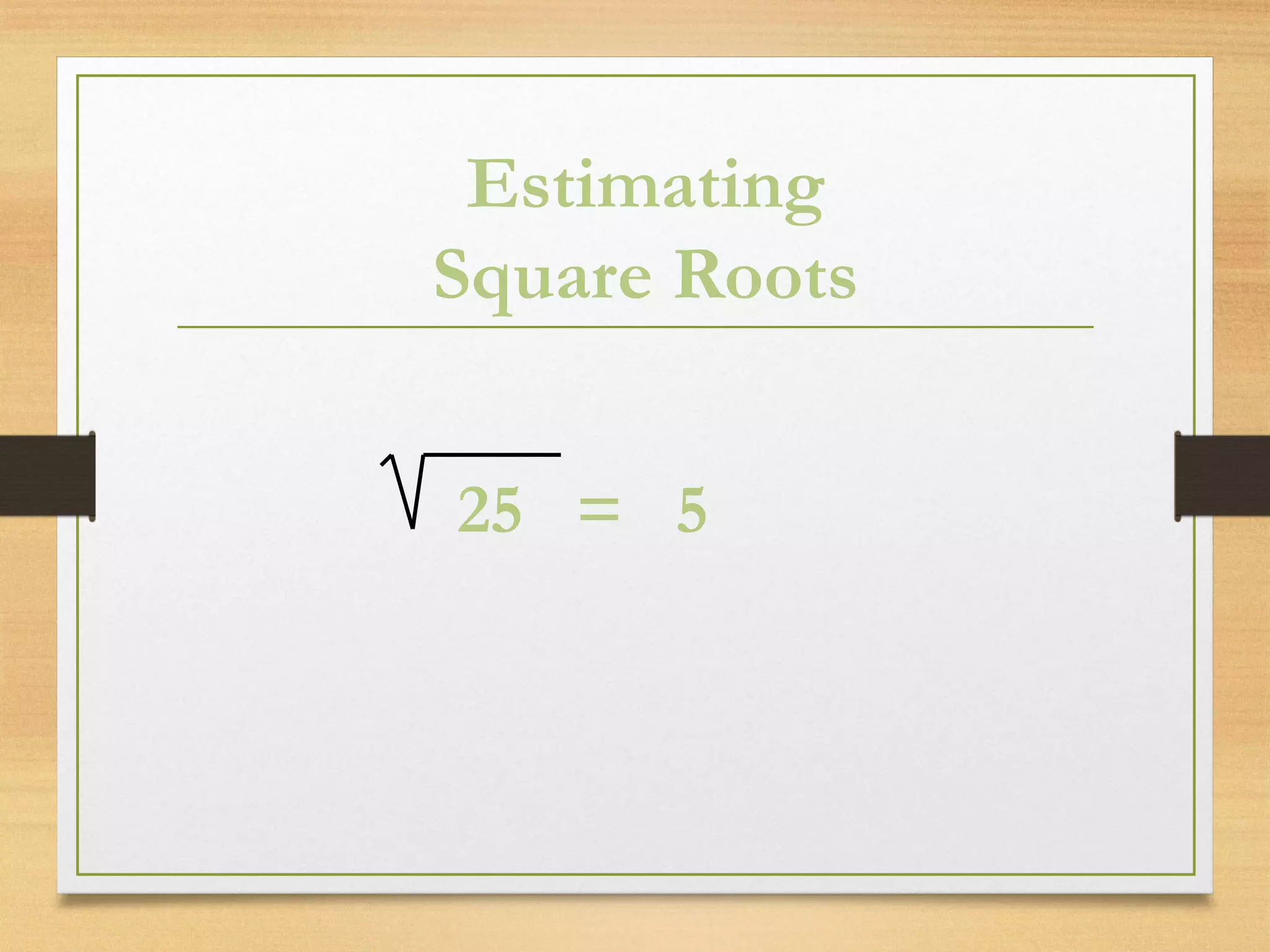 Square root | PPT