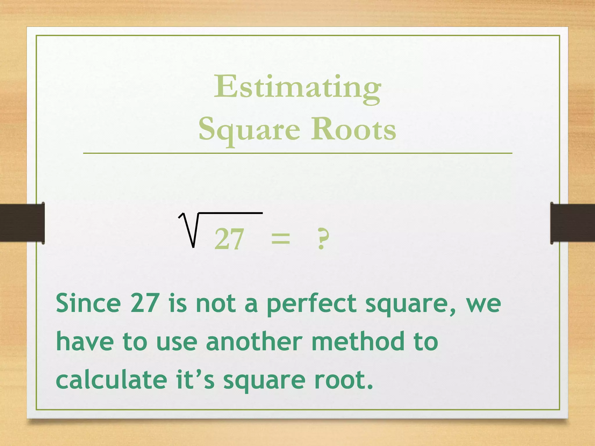 Square root | PPT