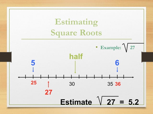 Square root | PPT | Science