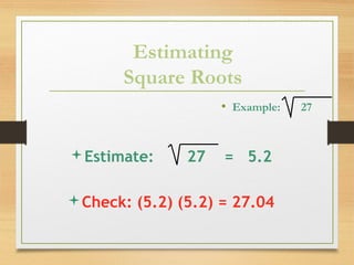Square root | PPT