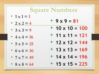 Square root | PPT