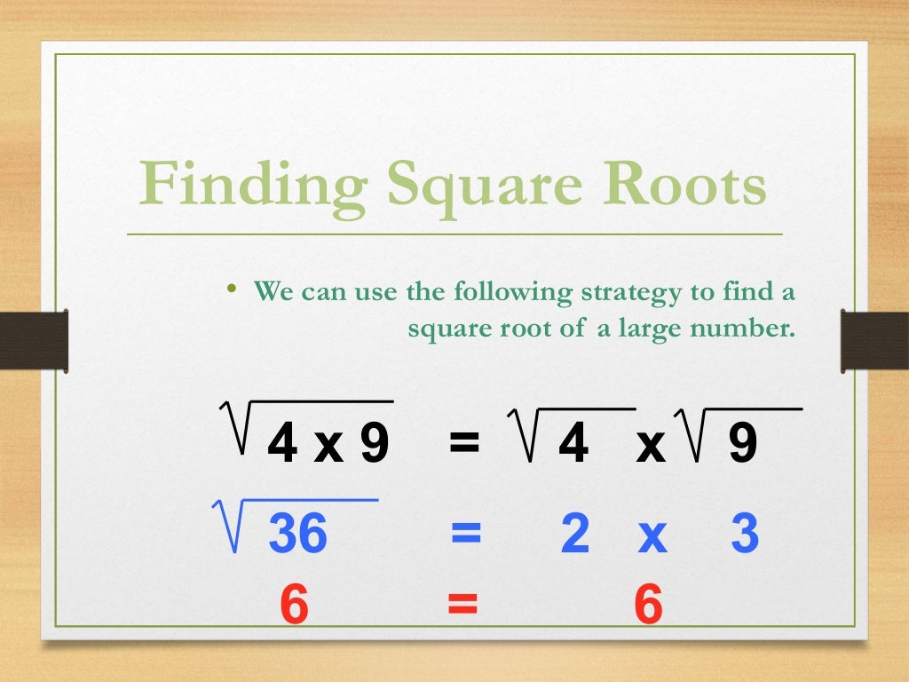 Square root