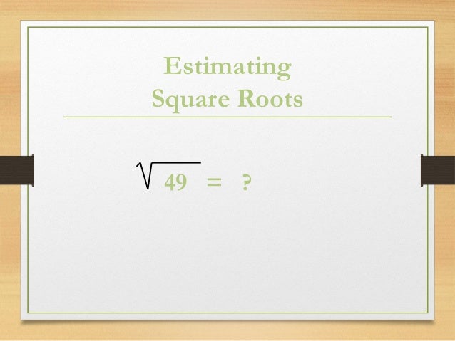 Square root