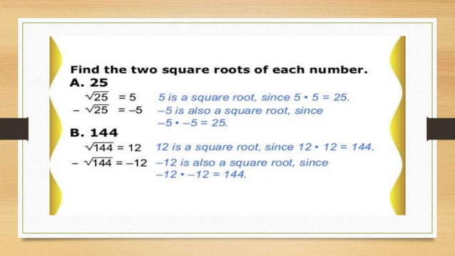 Squares and Square root - Class VIII | PPTX
