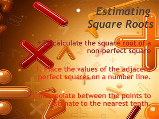 Square root by shriman bhatt 9 th a | PPT