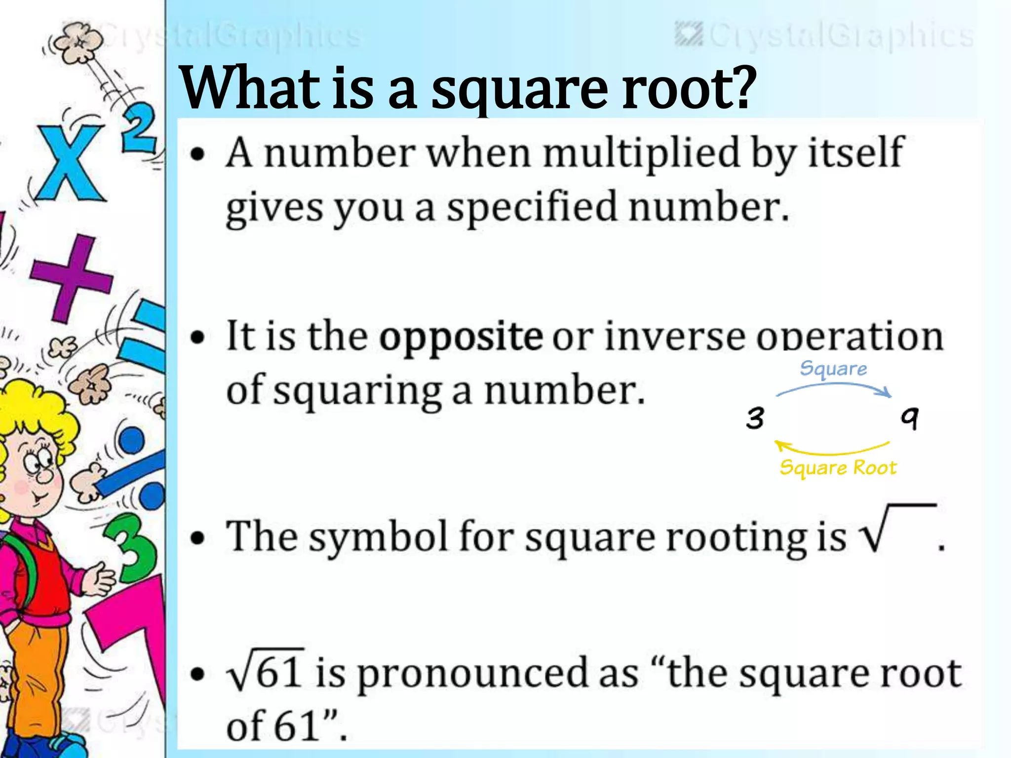 Square root lecture | PPT