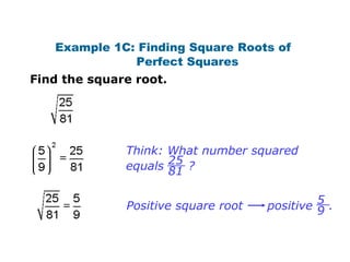 Square roots | PPT