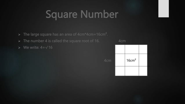 Square Roots PPT only for student easy to make. | PPT