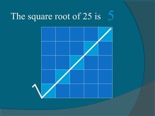 Square roots and cube roots | PPT
