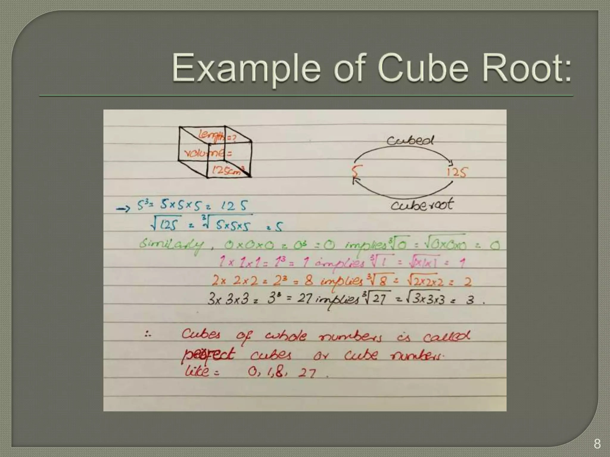 Square roots and Cube roots | PPTX