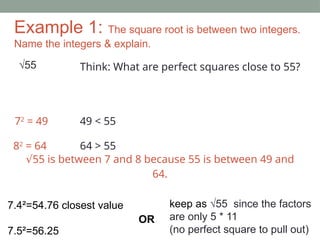 Square Roots and Cube Roots powerpoint presentation.pptx