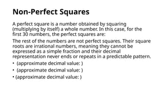 MYP Lessons on Square Roots and Cube Roots | PPTX