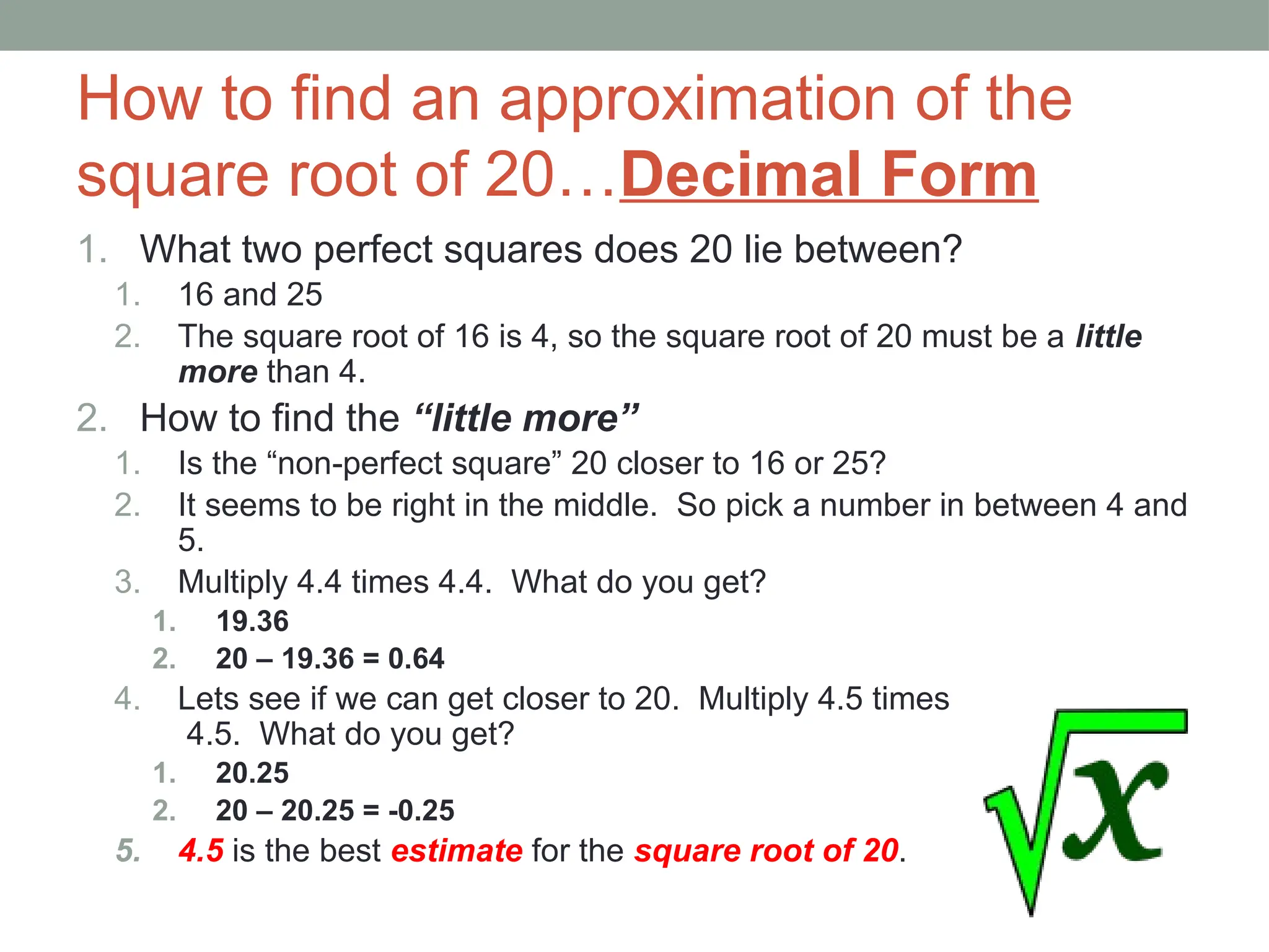 grade 7- Square Roots and Cube Roots.pptx