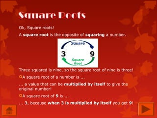Square roots cube_roots | PPT