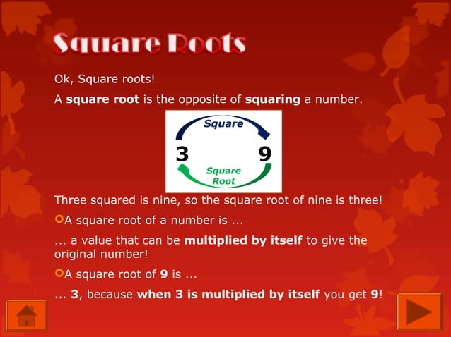 Square roots cube_roots | PPT