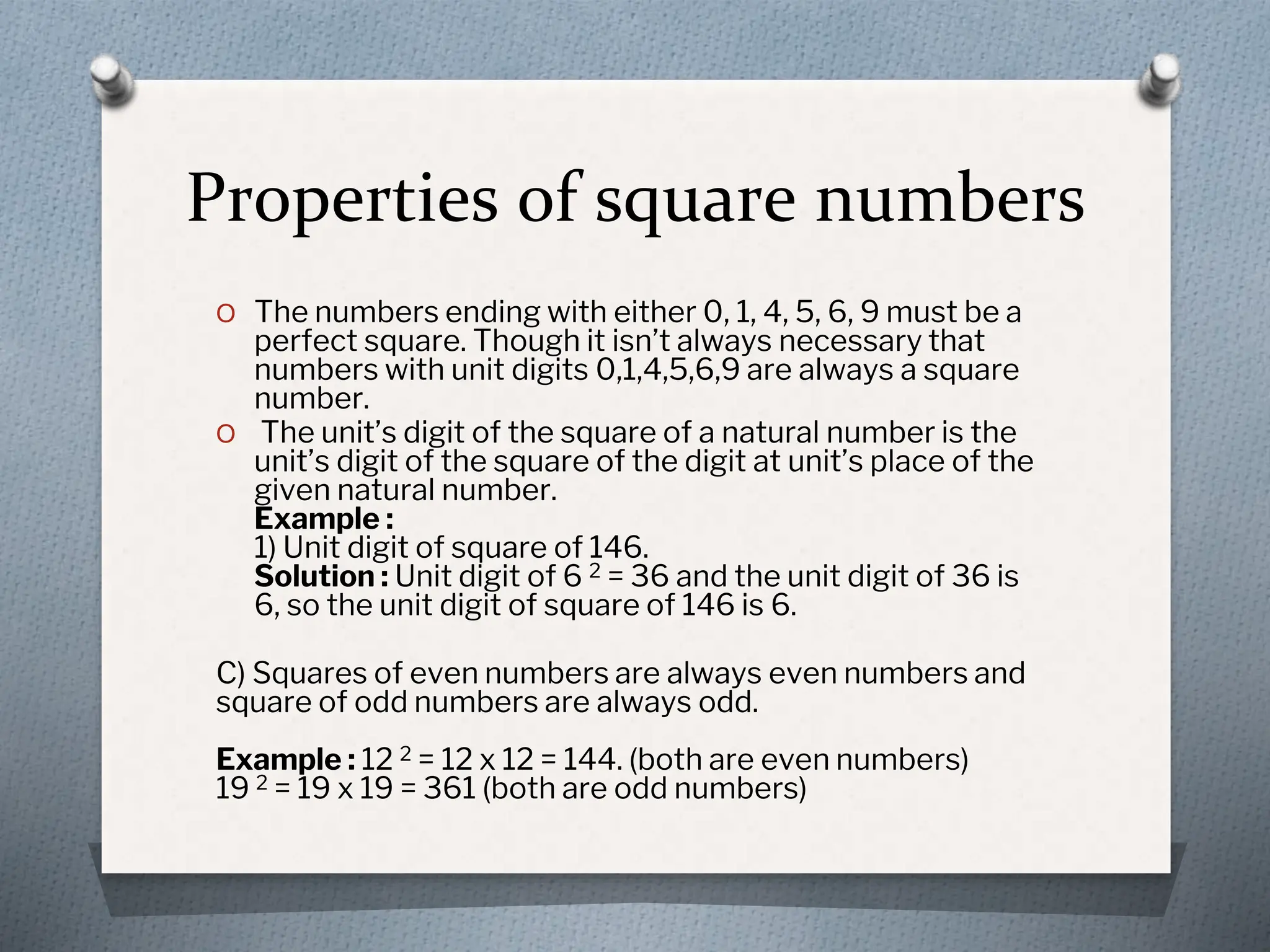 SQUARES AND SQUARE ROOTS.pptx powerpoint presentation square and square ...