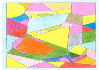 Squares, triangles, circles art | PPTX