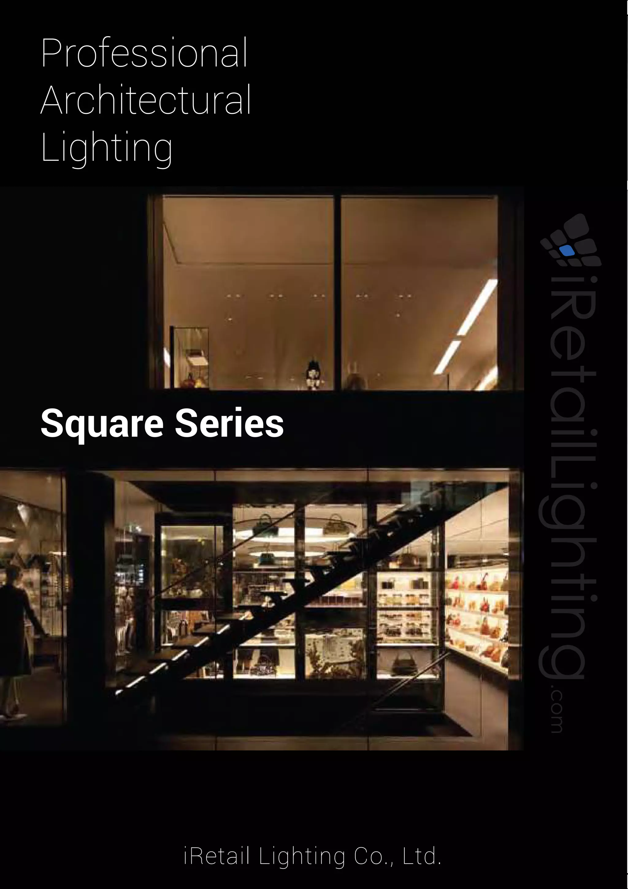 Square Series Downlights, Spot Lights, and Tracking Lights from iRetaillighting.com