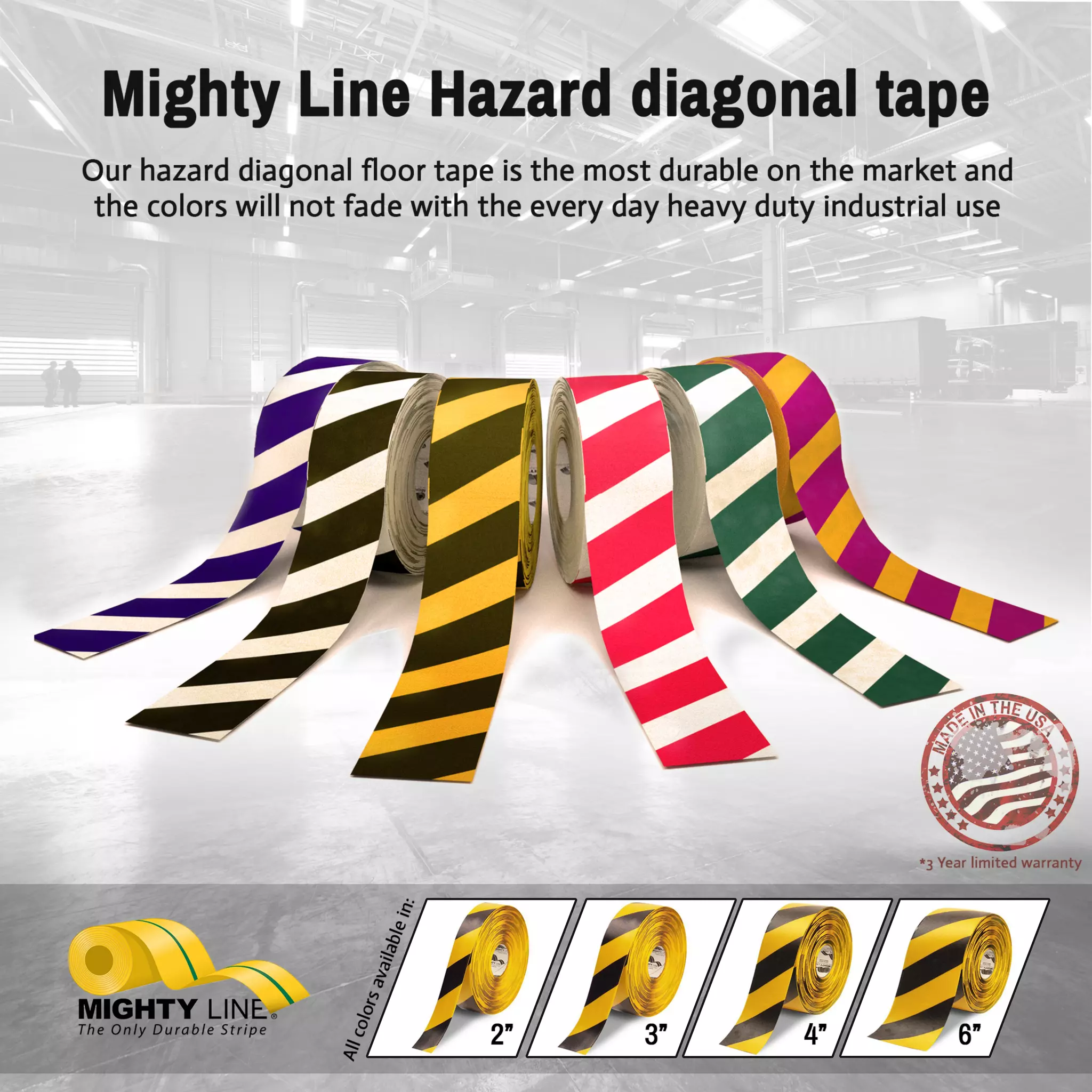 5s Warehouse Diagonal Hazard Floor Tape | PDF