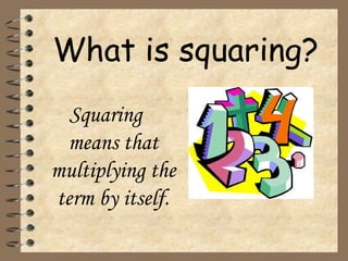 Squaring of numbers | PPT