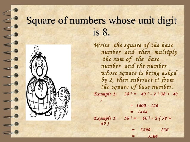 Squaring of numbers | PPT