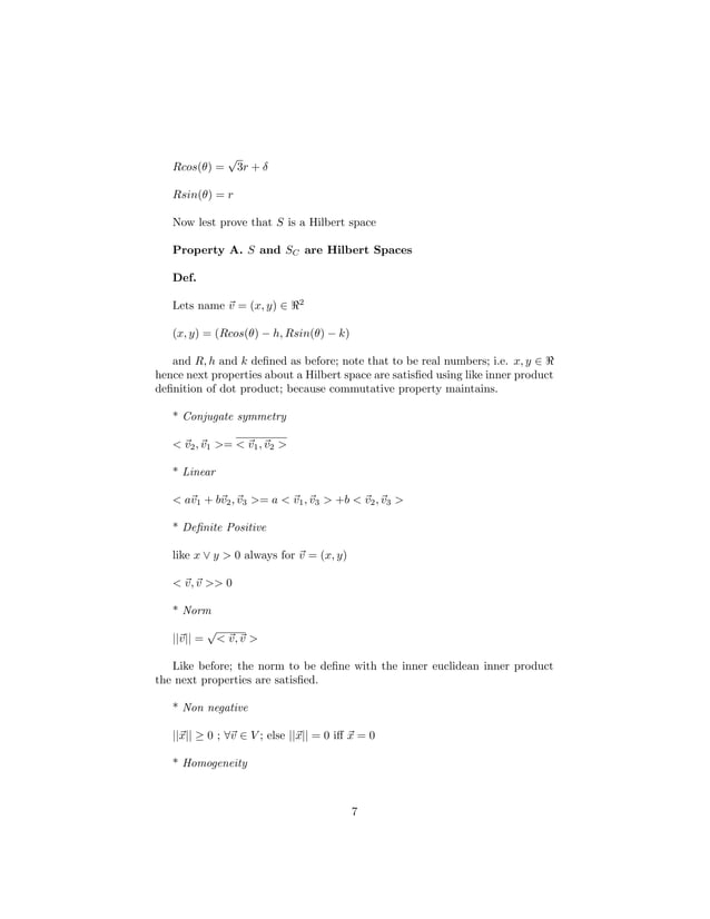manuscript - Squaring the Circle and Hilbert Space | PDF