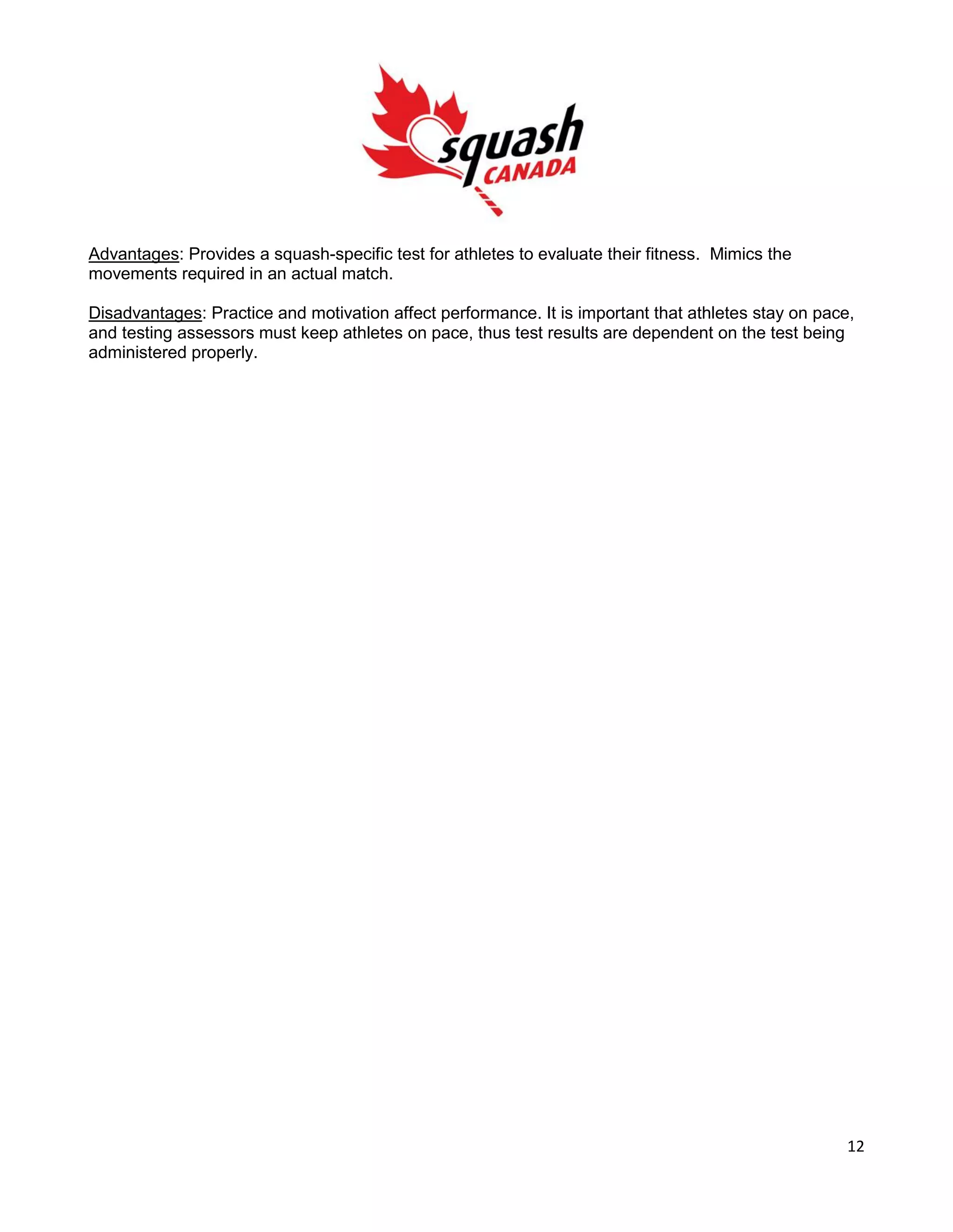 Squash testing-protocol-manual | PDF